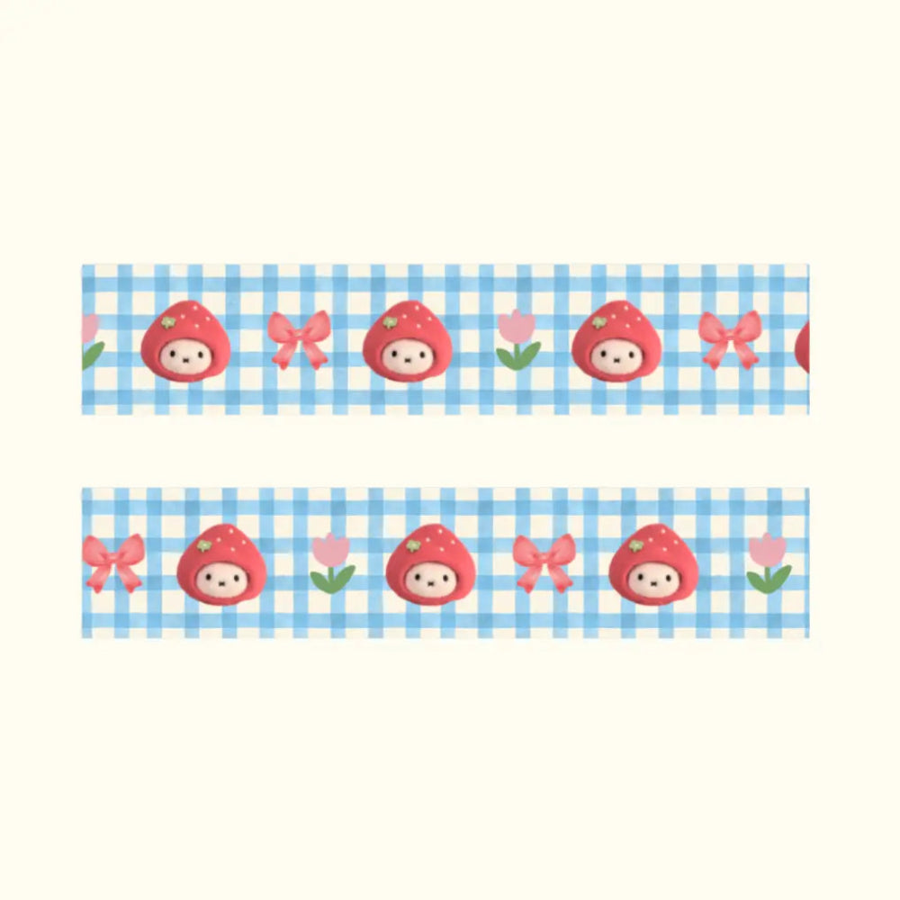 Strawberry Bunny Washi Tape – Brooklyn Craft Company