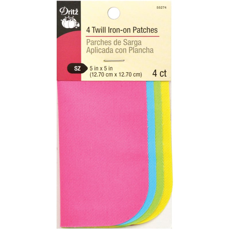 Iron-on Neon Twill Patches – Brooklyn Craft Company