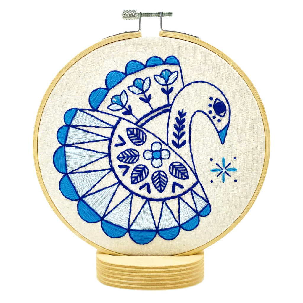 Swan Swimming Embroidery Kit – Brooklyn Craft Company