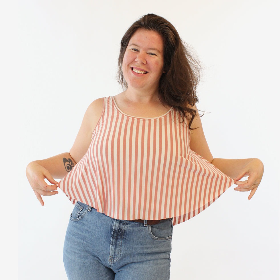 Sewing with Knits: Luna Tank – Brooklyn Craft Company