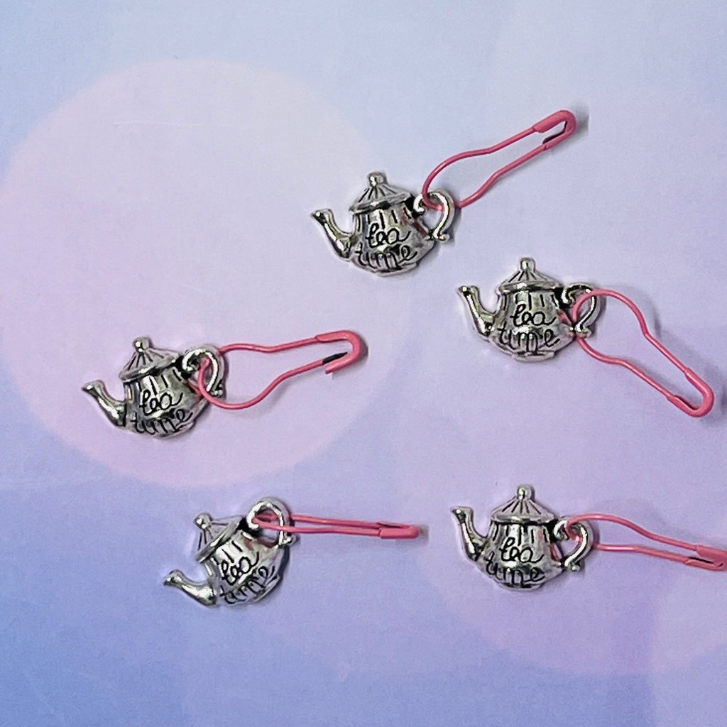Teapot Stitch Markers – Brooklyn Craft Company