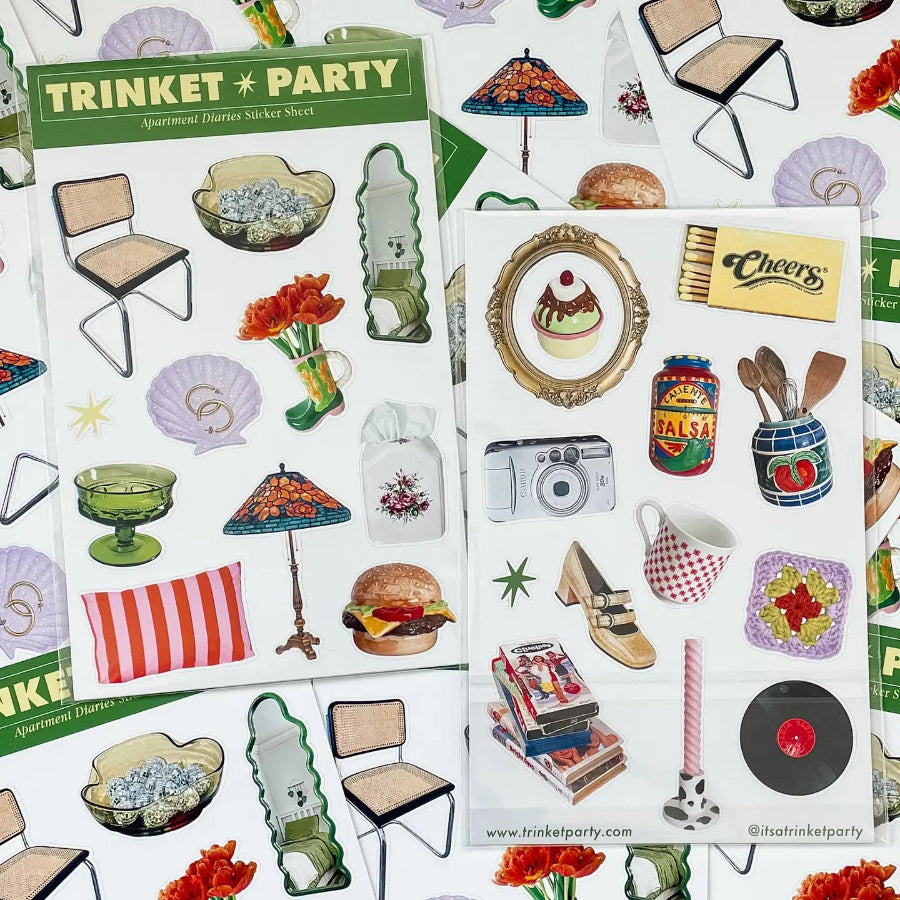 Apartment Diaries Sticker Sheets – Brooklyn Craft Company