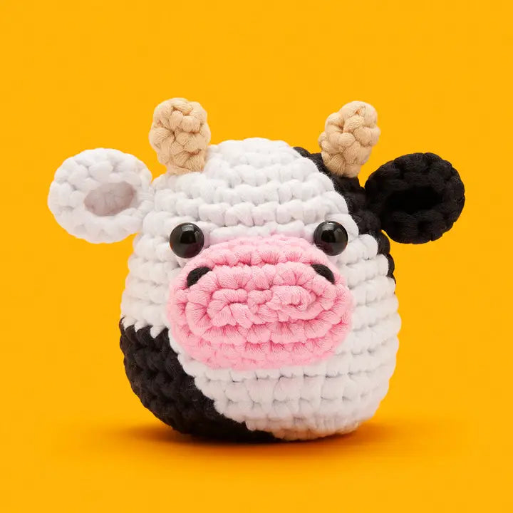 Lavender the Cow Crochet Kit – Brooklyn Craft Company