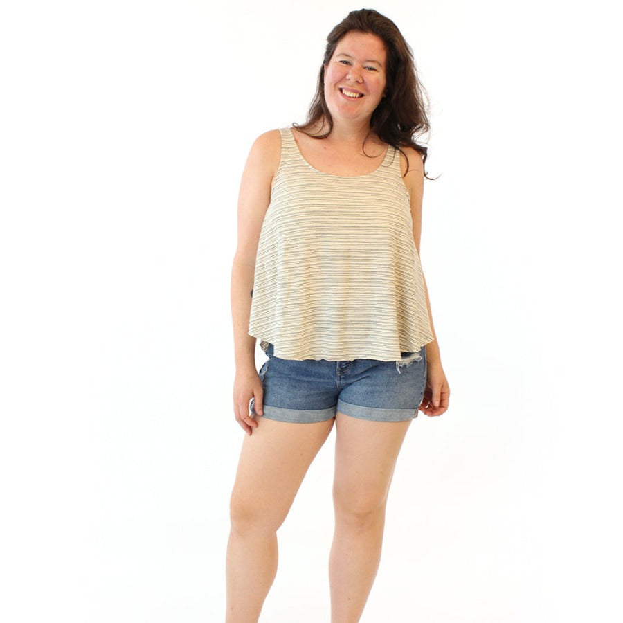 Sewing with Knits: Luna Tank – Brooklyn Craft Company