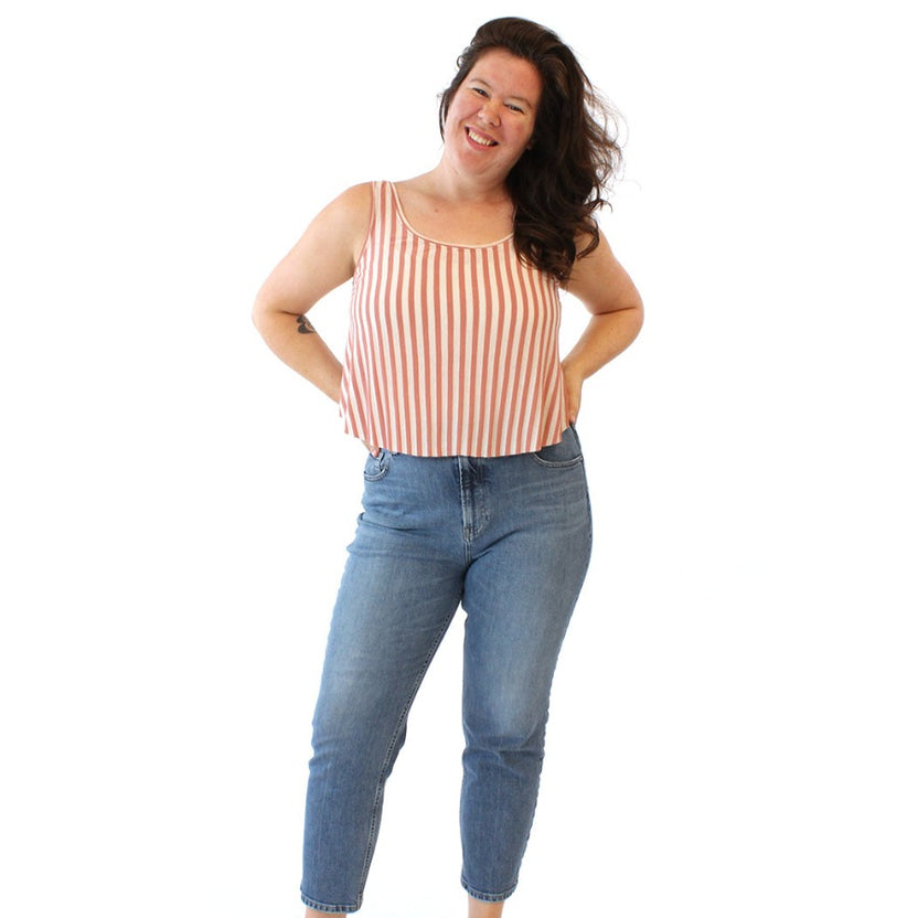Sewing with Knits: Luna Tank – Brooklyn Craft Company