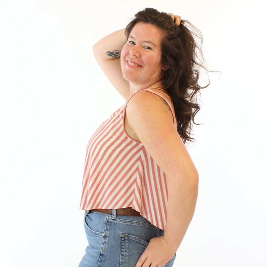 Sewing with Knits: Luna Tank – Brooklyn Craft Company