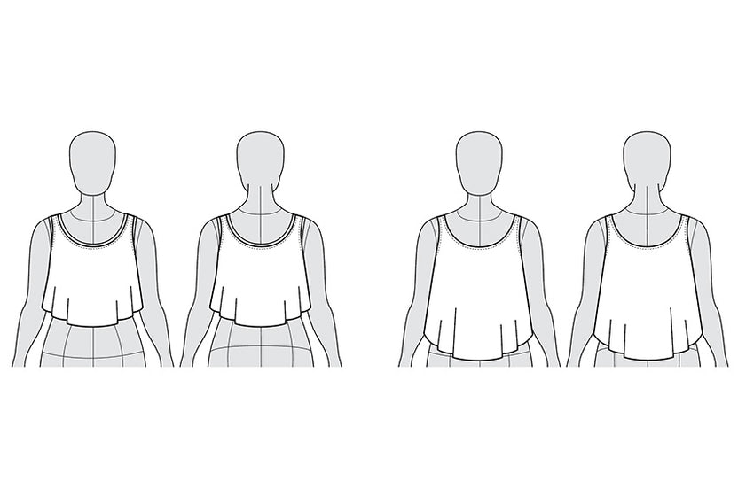 Sewing with Knits: Luna Tank – Brooklyn Craft Company