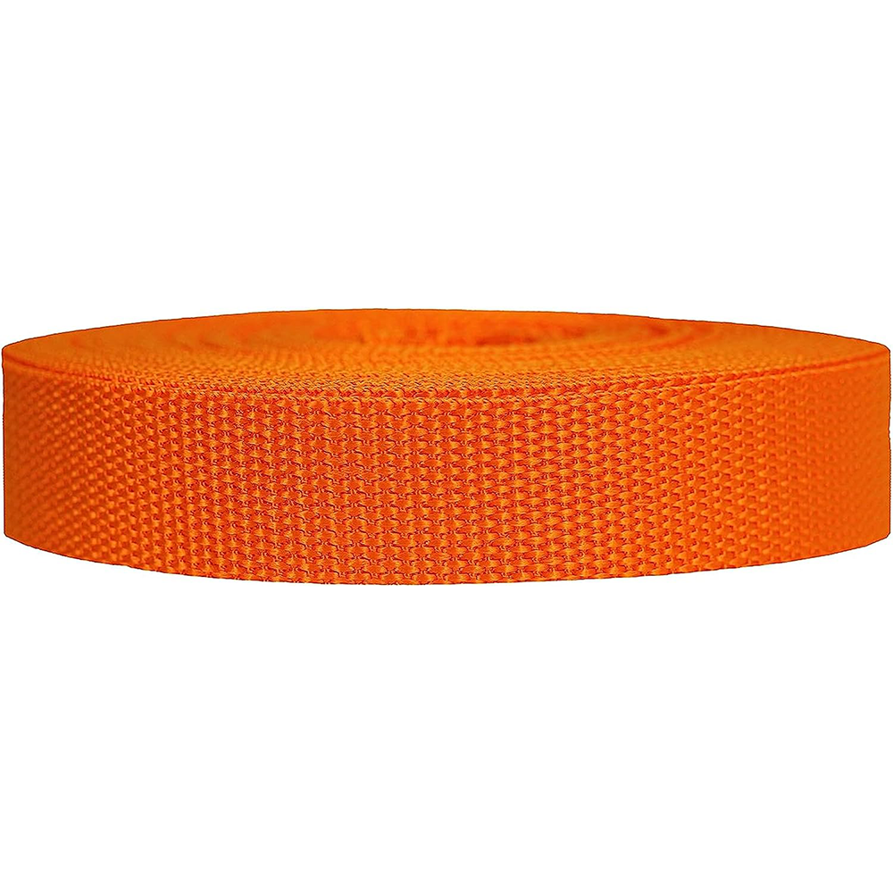1.5" Poly Webbing - Orange – Brooklyn Craft Company