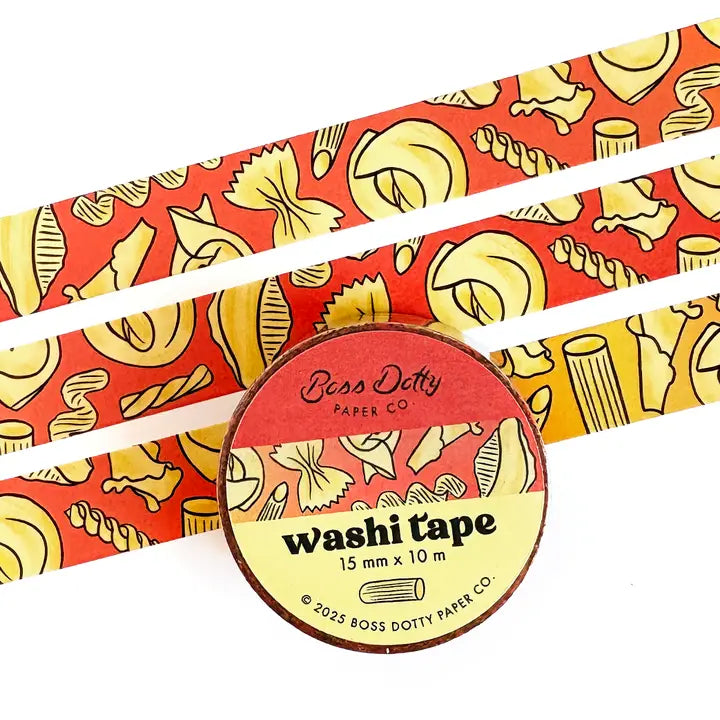 Pasta Pattern Washi Tape – Brooklyn Craft Company