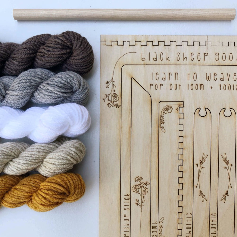 DIY Tapestry Weaving Kit – Brooklyn Craft Company