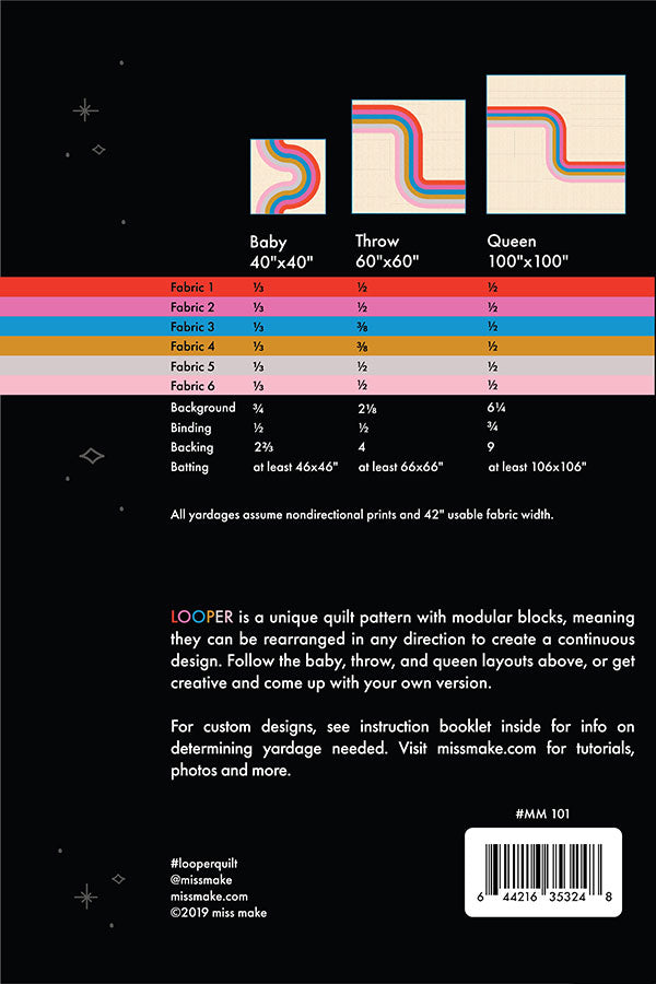 VIRTUAL WORKSHOP: Sew a Looper Quilt Top – Brooklyn Craft Company